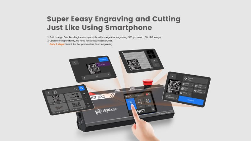The DIY Kit MK2 Laser Engraver Maked Laser Engraving Easy | Algolaser