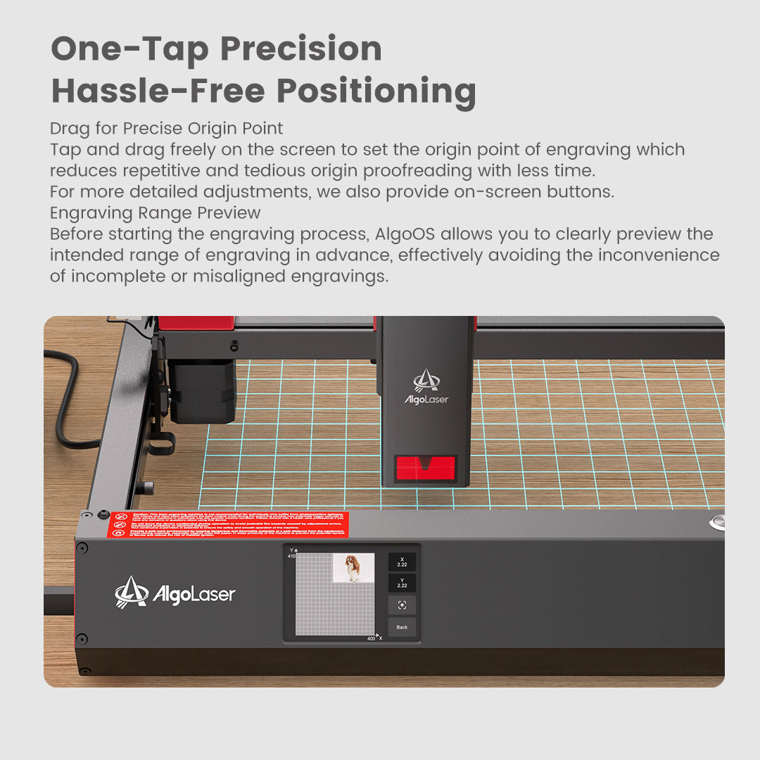 AlgoLaser Alpha MK2 Diode Laser Engraver | Algolaser