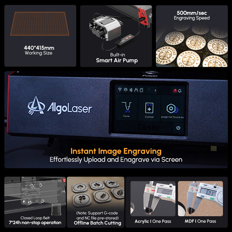 Material Settings for Laser Engraving Machines | Algolaser